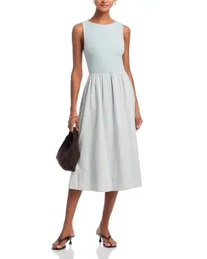 Bella Dahl Mixed Media Midi Dress