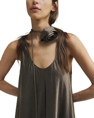 Marella Alcool Crinkle Twill Dress