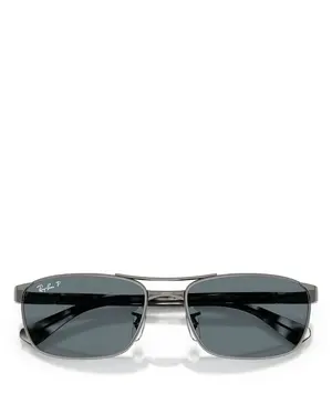Ray-ban Rectangular Sunglasses, 57mm