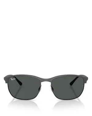 Ray-ban Square Sunglasses, 59mm - Dark Grey
