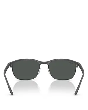 Ray-ban Square Sunglasses, 59mm - Dark Grey