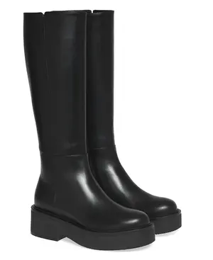 GIANVITO ROSSI Hiro Boots - Black Calf Leather