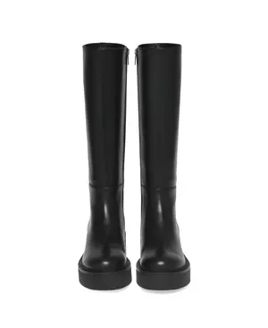 GIANVITO ROSSI Hiro Boots - Black Calf Leather