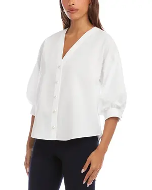 Karen Kane Lantern Sleeve Top