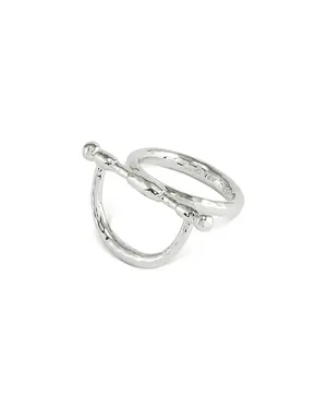 ANABEL ARAM Cheval Bit Ring - Silver