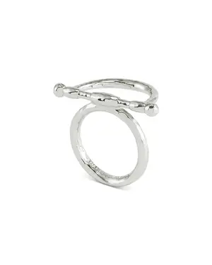 ANABEL ARAM Cheval Bit Ring - Silver