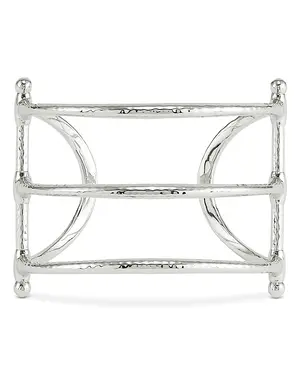 ANABEL ARAM Cheval Bit Cuff Bracelet - Silver
