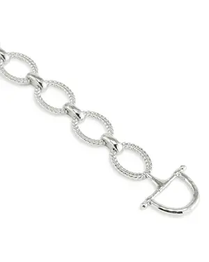 ANABEL ARAM Cheval Chain Bracelet - Silver
