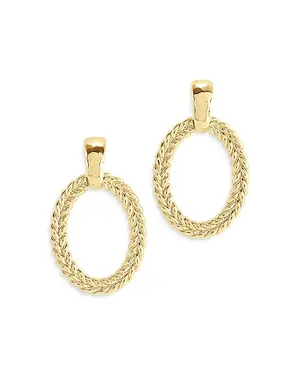 ANABEL ARAM Cheval Ring Drop Earrings - Gold