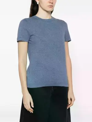 Eric Bompard Short-sleeve Crew Neck T-shirt - Blue