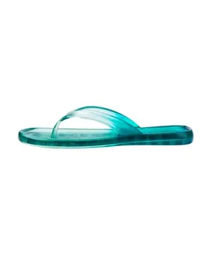 Melissa Beachwear Flip Flops - Green/blue