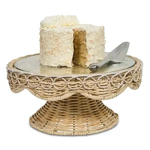 JULISKA Provence Rattan Cake Stand