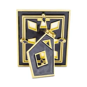 JAY STRONGWATER Abaculus Pyramid Frame, 3 X 4 - Blue