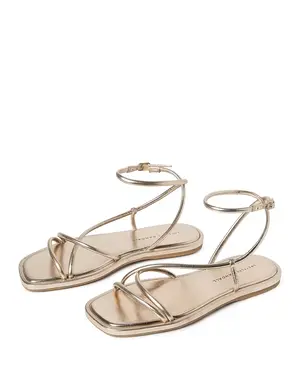 LOEFFLER RANDALL Noor Strappy Sandals - Champagne