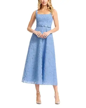 Dress The Population Shelby Midi Dress - Sky