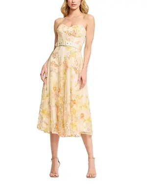 Dress The Population Belted Dresses
