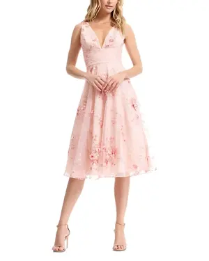 Dress The Population Posie Embellished Midi Dress