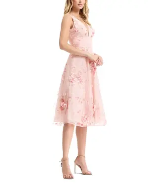 Dress The Population Posie Embellished Midi Dress