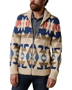 Faherty Brand Thunder Voice Eagle Cardigan