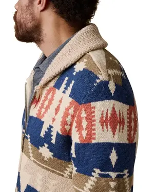 Faherty Brand Thunder Voice Eagle Cardigan