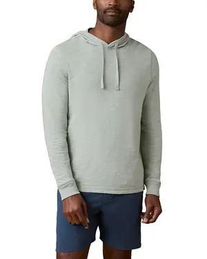 Faherty Brand Sunwashed Slub Hoodie - Sea Break