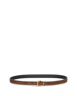 Saint Laurent Cassandre Thin Belt