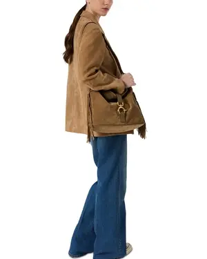 Gerard Darel Taely Suede Blazer