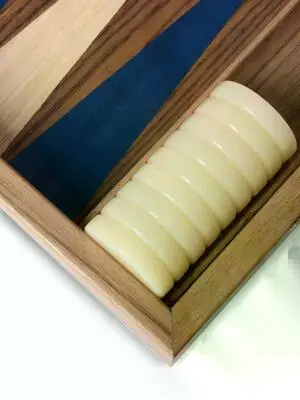 THE CONRAN SHOP Milos Wood Backgammon Set