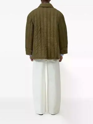 Closed Quilted Pocket Jacket