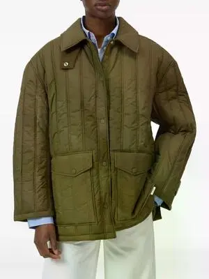 Closed Quilted Pocket Jacket