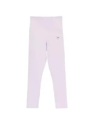 Adidas By Stella McCartney Logo High-waisted Leggings