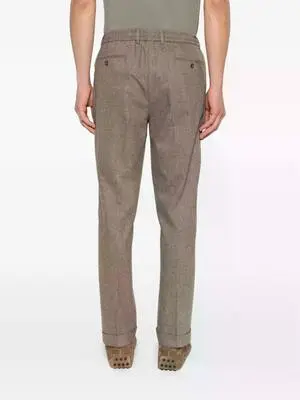 GRAN SASSO Drawstring Cuffed Trousers - Neutrals