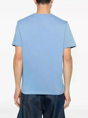 JW Anderson Lettring-embroidery T-shirt - Blue