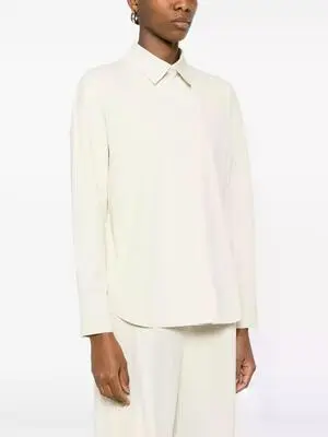 Max Mara Long-sleeve Shirt - Neutrals