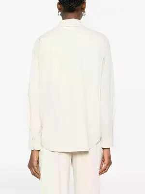 Max Mara Long-sleeve Shirt - Neutrals