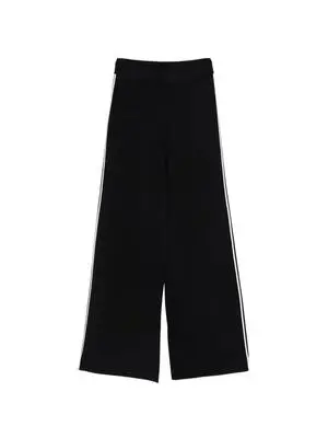 Max Mara Stripe-detail Palazzo Pants