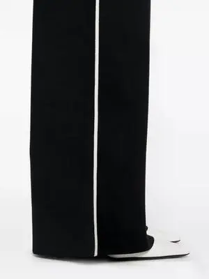 Max Mara Stripe-detail Palazzo Pants