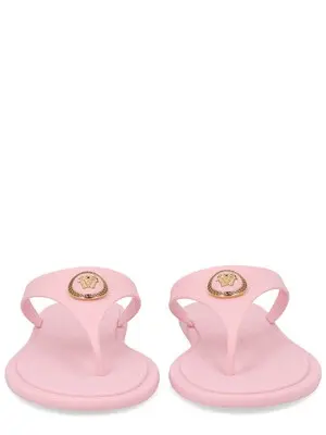 Versace Alia Thong Sandals - Pink
