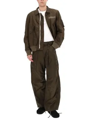Sacai Twill Jacket - Brown
