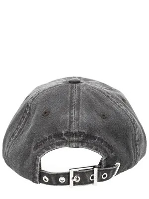 GANNI Baseball Hat With Logo