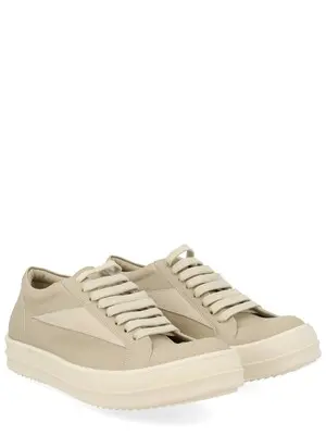 Rick Owens Low Top Sneakers - Powder