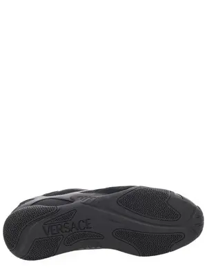 Versace Low Top Sneakers - Black