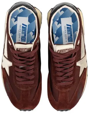 GOLDEN GOOSE Marathon Sneakers - Bordeaux