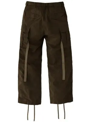 Sacai Twill Cargo Pants - Brown