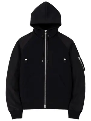 Sacai Hooded Zip-up Jacket