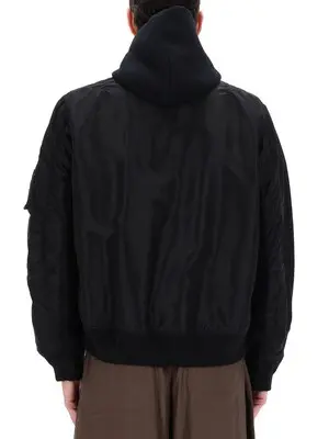 Sacai Hooded Zip-up Jacket