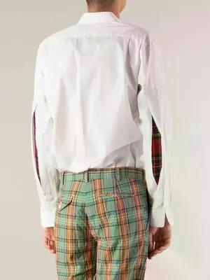 Comme Des Garçons Panelled Cotton Shirt