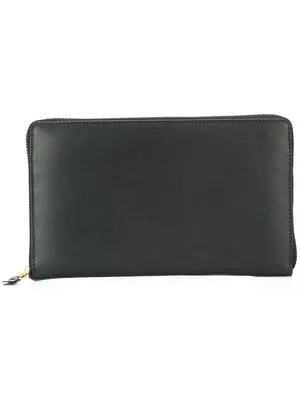 Comme Des Garçons Classic Plain Leather Wallet - Black