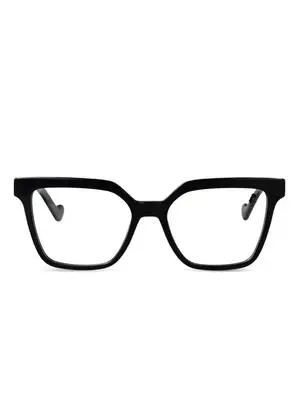 Liu Jo Logo-plaque Glasses - Black