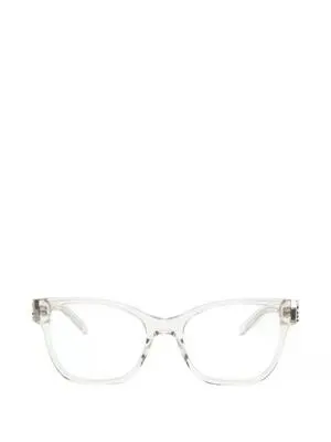 Saint Laurent Oval-frame Eyeglasses - Neutrals